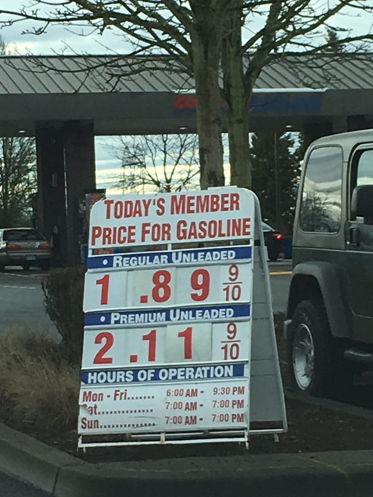 Costco Wilsonville Gas Price