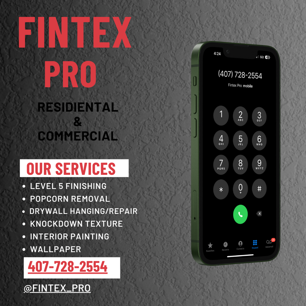 FINTEX PRO - Updated January 2025 - Kissimmee, Florida - Drywall ...