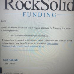 ROCK SOLID FUNDING - 15 Reviews - 1706 Tennison Pkwy, Colleyville, Texas - Auto Loan Providers ...