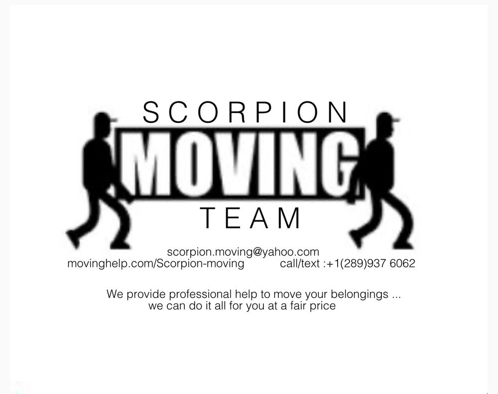 SCORPION MOVING TEAM - Updated June 2024 - Toronto, Ontario, Canada ...