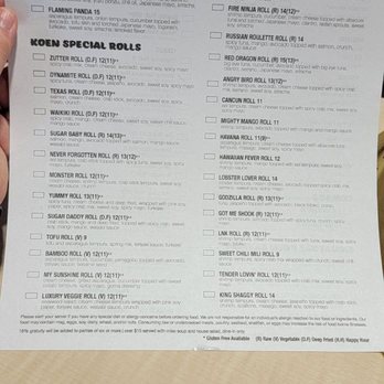 KOEN JAPANESE BBQ & SUSHI - Updated December 2025 - 266 Photos & 129 ...