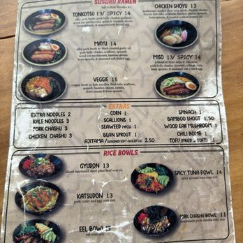 SUSURU RAMEN BAR - Updated June 2024 - 334 Photos & 226 Reviews - 5179 ...