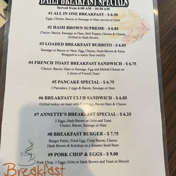 ANNETTE’S COUNTRY COOKING & SEAFOOD - Updated December 2025 - 1601 N ...