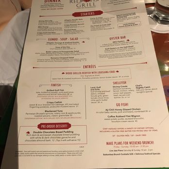 RED FISH GRILL - Seafood Restaurant in New Orleans, Louisiana at 115 ...