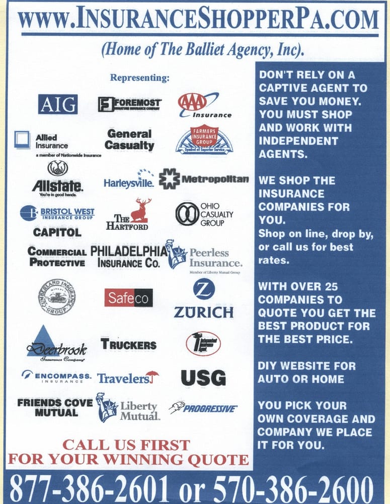 INSURANCE SHOPPER PA - Updated June 2025 - Request Consultation - 275 E ...