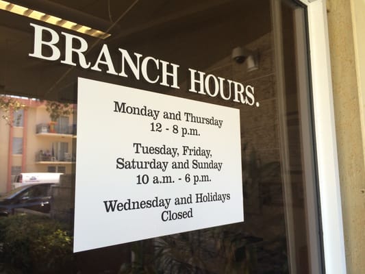 MIAMI-DADE PUBLIC LIBRARY SYSTEM - WEST FLAGLER BRANCH - Updated May ...