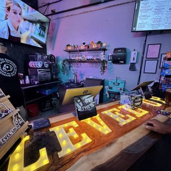 LEVEL UP BREWCADE - Updated December 2025 - 106 Photos & 34 Reviews ...