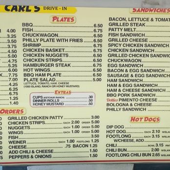 CARL’S DRIVE IN - Updated December 2025 - 25 Photos & 50 Reviews - 1254 ...