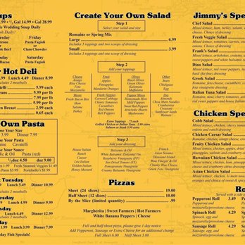 JIMMY’S ITALIAN FOOD SPECIALTIES - Updated December 2024 - 58 Photos ...