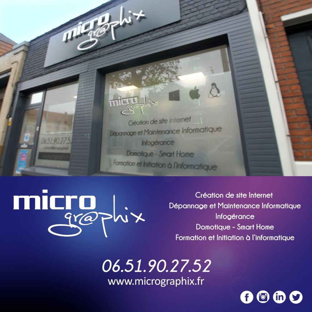 MICROGRAPHIX - 71 avenue Adolphe GEERAERT, Dunkerque, Nord, France - Web Design - Phone Number ...
