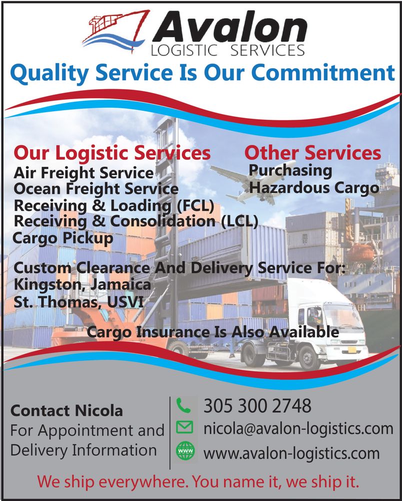 AVALON LOGISTIC SERVICES - Updated April 2026 - Miami Gardens, Florida ...