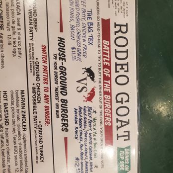 RODEO GOAT - 1210 Photos & 993 Reviews - 2105 Dallas St, Houston, Texas ...