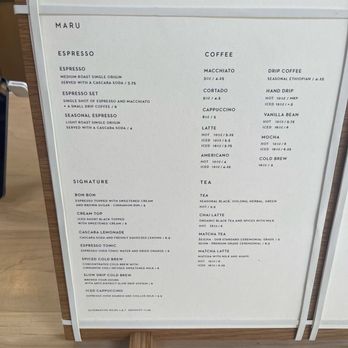 MARU COFFEE - Updated August 2024 - 950 Photos & 492 Reviews - 1019 S ...