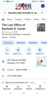 THE LAW OFFICE OF RACHELLE D CARTER - Updated June 2025 - 405 Main St ...
