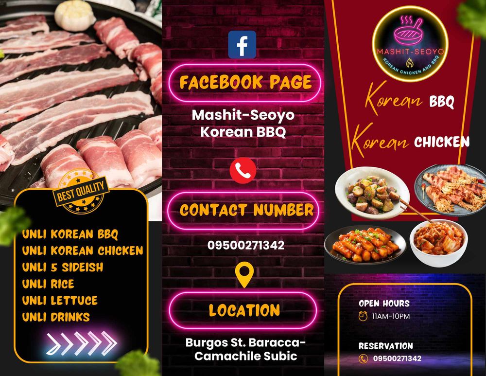 MASHIT-SEOYO KOREAN BBQ - 24 Photos - Burgos St., Subic, Zambales ...