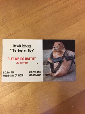 THE GOPHER GUY - Updated July 2025 - 15 Reviews - Moss Beach ...