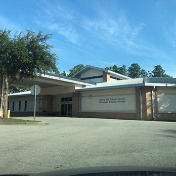 HERNANDO COUNTY PUBLIC LIBRARY - SPRING HILL - Updated October 2025 ...