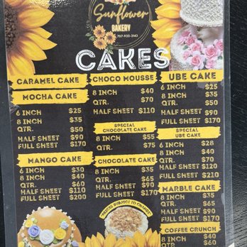 SUNFLOWER BAKERY - Updated December 2025 - 103 Photos & 54 Reviews ...