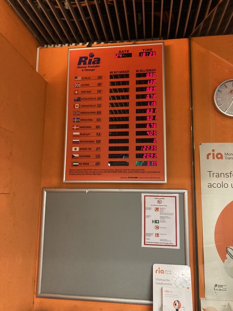 RIA MONEY TRANSFER - Düsseldorf, Nordrhein-Westfalen, Germany ...