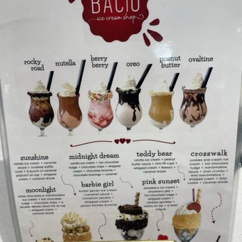 BACIO ICE CREAM SHOP - Updated November 2024 - 170 Photos & 92 Reviews ...