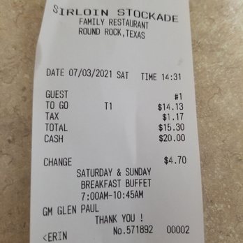 SIRLOIN STOCKADE - Updated October 2025 - 68 Photos & 161 Reviews - 932 ...