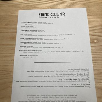 STONE CELLAR BISTRO - Updated October 2024 - 173 Photos & 103 Reviews ...