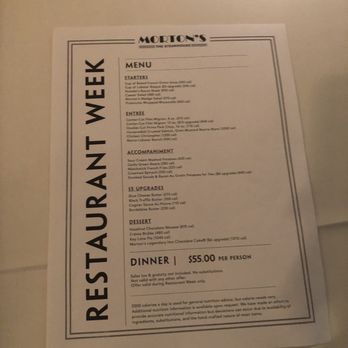 MORTON’S THE STEAKHOUSE - Updated December 2024 - 309 Photos & 333 ...