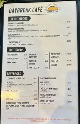 DAYBREAK CAFE - Updated October 2024 - 209 N Walnut St, Hutchinson ...