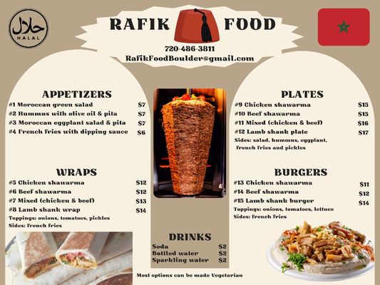 RAFIK FOOD - Updated July 2025 - Loveland, Colorado - Food Trucks ...