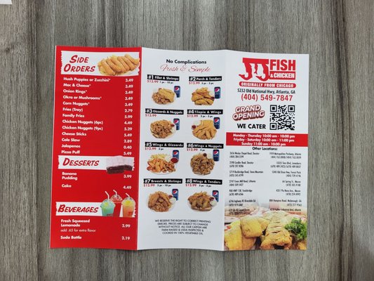 JJ FISH & CHICKEN - Updated June 2024 - 13 Photos - 5232 Old National ...