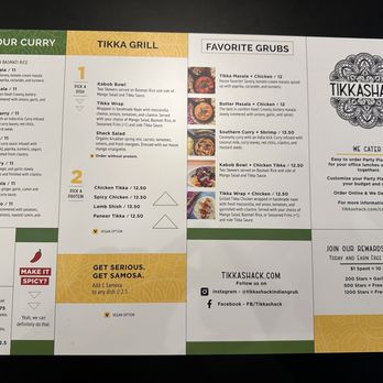 TIKKA SHACK INDIAN GRUB - Updated October 2025 - 22 Photos & 29 Reviews ...