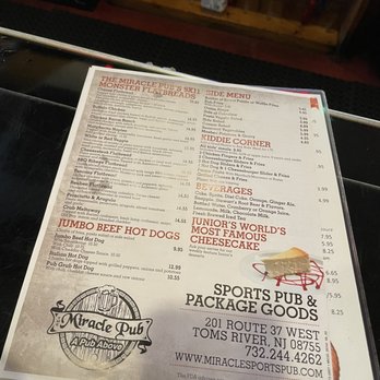 THE MIRACLE PUB - Updated July 2024 - 106 Photos & 182 Reviews - 201 Rt ...