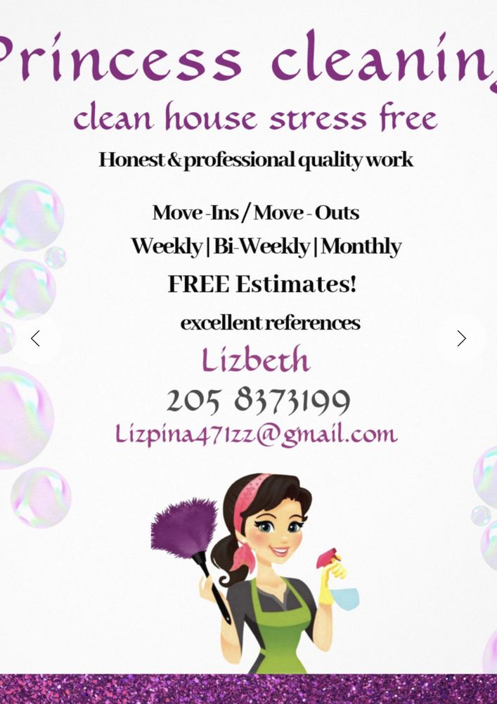 CLEANING PRINCESS - Birmingham, Alabama - Home Cleaning - Phone Number ...