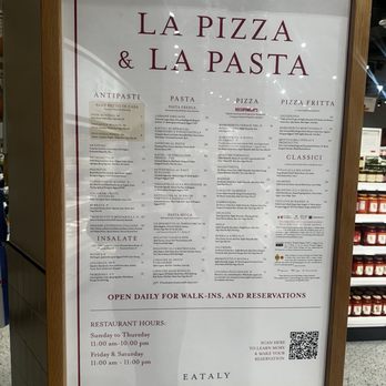 LA PIZZA & LA PASTA AT EATALY DALLAS - Updated July 2025 - 477 Photos ...