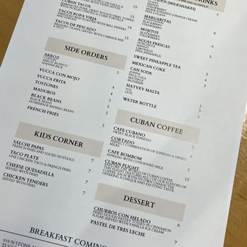 THE CUBAN CORNER BY TAPAS - Updated November 2025 - 41 Photos & 17 ...