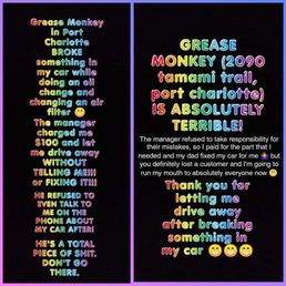 Grease Monkey Reviews | Read Customer Service Reviews of ...