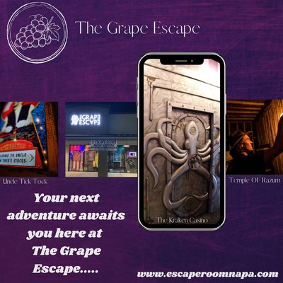 THE GRAPE ESCAPE - Updated January 2026 - 161 Photos & 182 Reviews ...