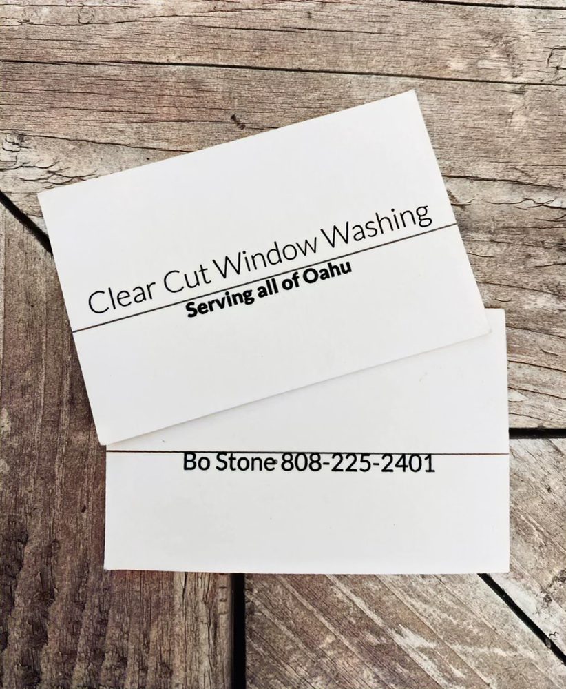 CLEAR CUT WINDOWS WASHING - Haleiwa, Hawaii - Window Washing - Phone ...