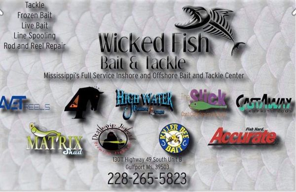 WICKED FISH BAIT & TACKLE - Updated August 2025 - 13011 Hwy 49 S ...