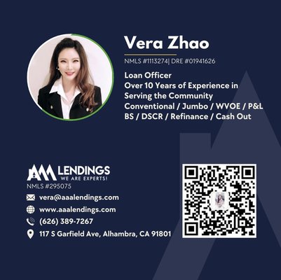 VERA ZHAO - AAA CAPITAL INVESTMENT - Updated July 2024 - Request ...