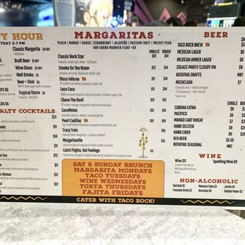 TACO ROCK - Updated July 2025 - 122 Photos & 68 Reviews - 2930 Chain ...