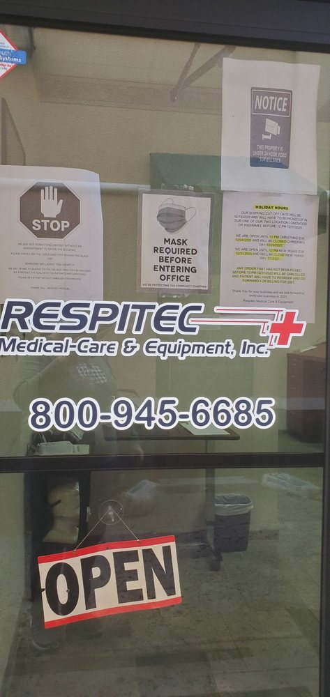 RESPITEC MEDICAL-CARE & EQUIPMENT - Updated December 2024 - 323 Oak St ...