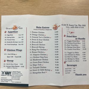 GRAND WOK - 10 Reviews - 2150 N Josey Ln, Carrollton, Texas - Chinese ...