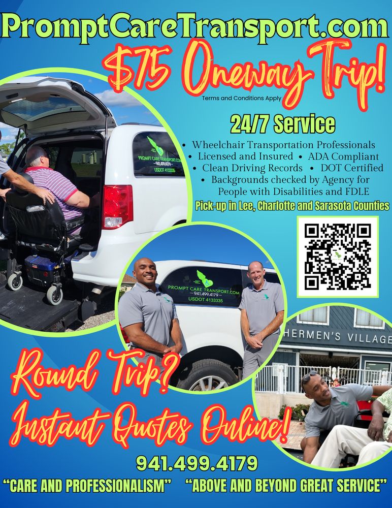 PROMPT CARE TRANSPORT - Updated October 2025 - Punta Gorda, Florida ...