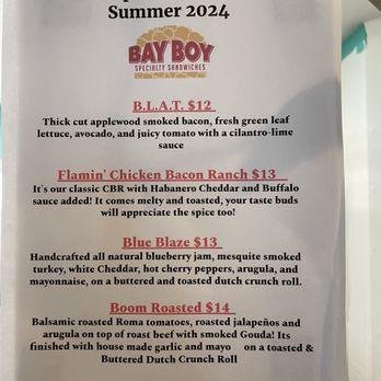 BAY BOY SPECIALTY SANDWICHES - Updated November 2024 - 305 Photos & 390 ...