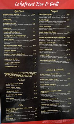 Lakefront Bar & Grill Cascade, Idaho