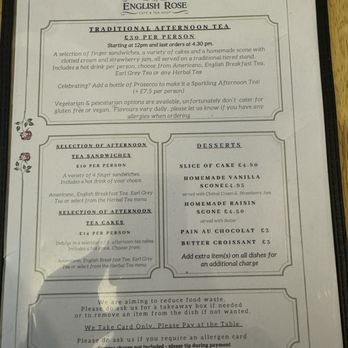 THE ENGLISH ROSE CAFE AND TEA SHOP - Updated January 2025 - 476 Photos ...