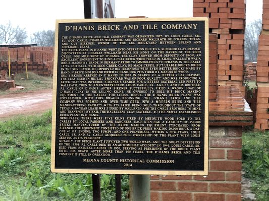 D'Hanis Brick & Tile, 7734 County Road 429, D Hanis, TX - MapQuest