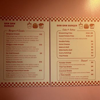 BAN BAN BURGER - Updated November 2024 - 412 Photos & 147 Reviews ...