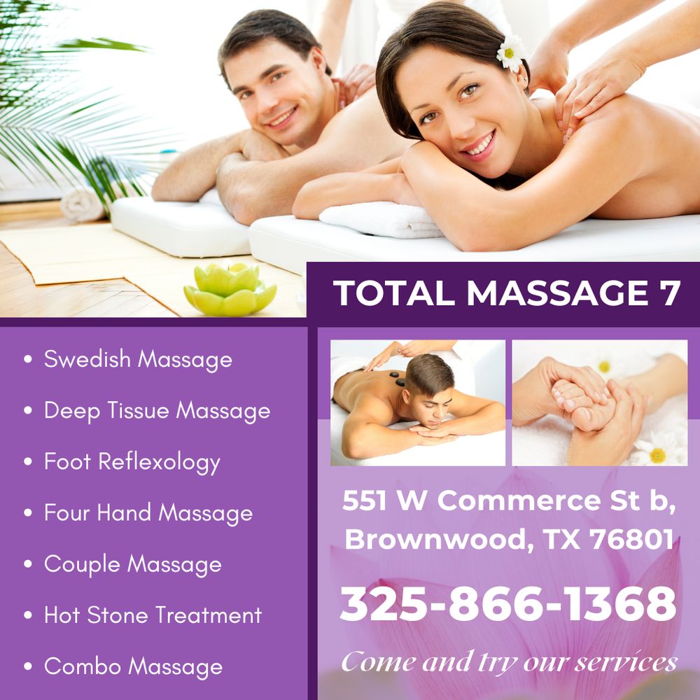 TOTAL MASSAGE 7 - Updated October 2025 - 17 Photos - 551 W Commerce St B, Brownwood, Texas ...
